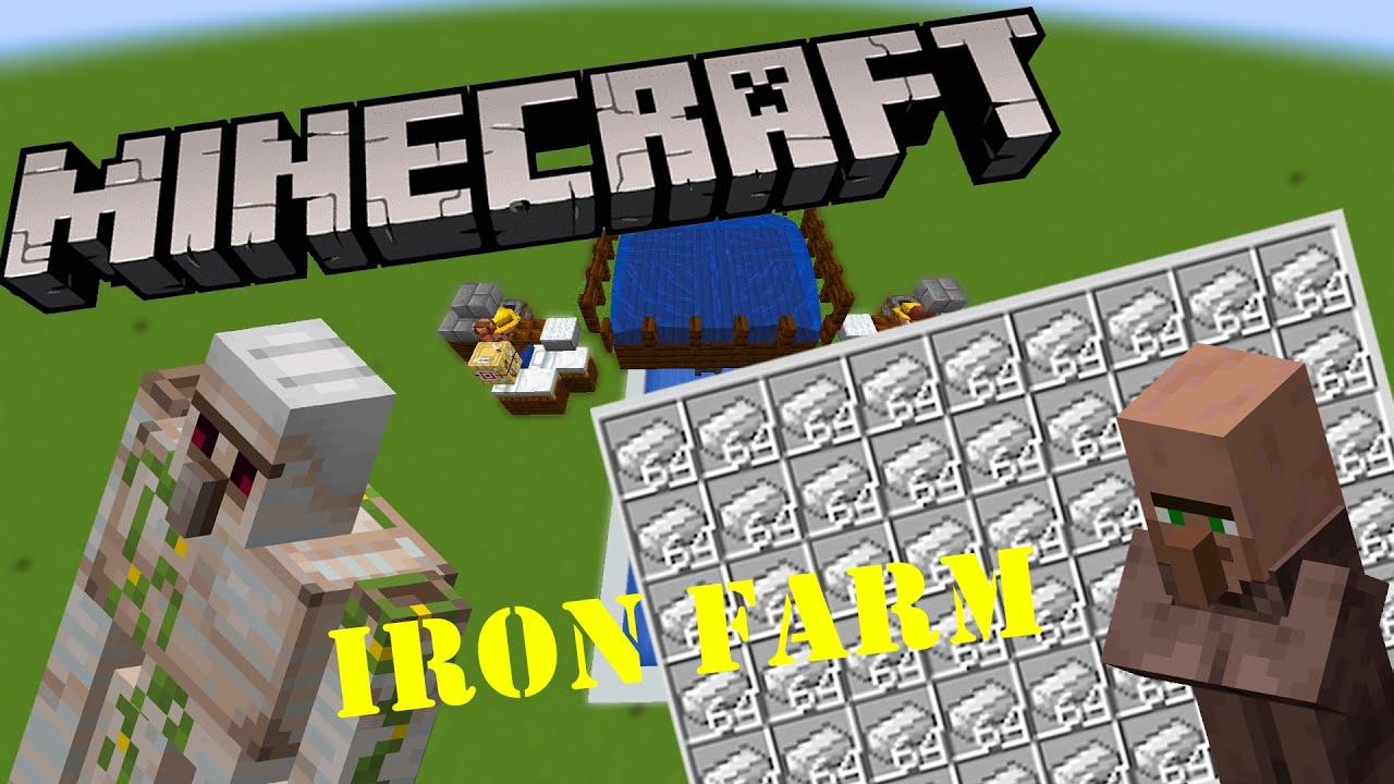 THE Most effective Iron farm | Minecraft 1.15 and1.16[Docm77's Design ...