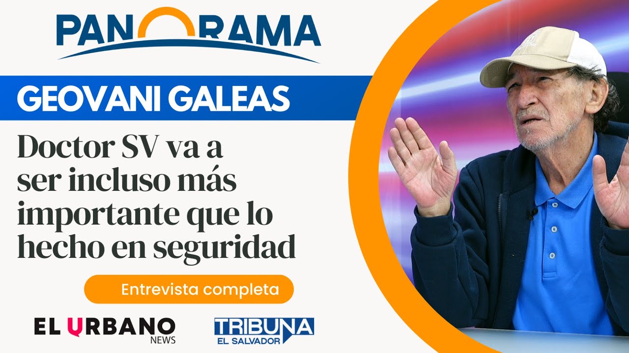 Geovani Galeas - Escritor | Panorama - Noticias El Salvador - YouTube