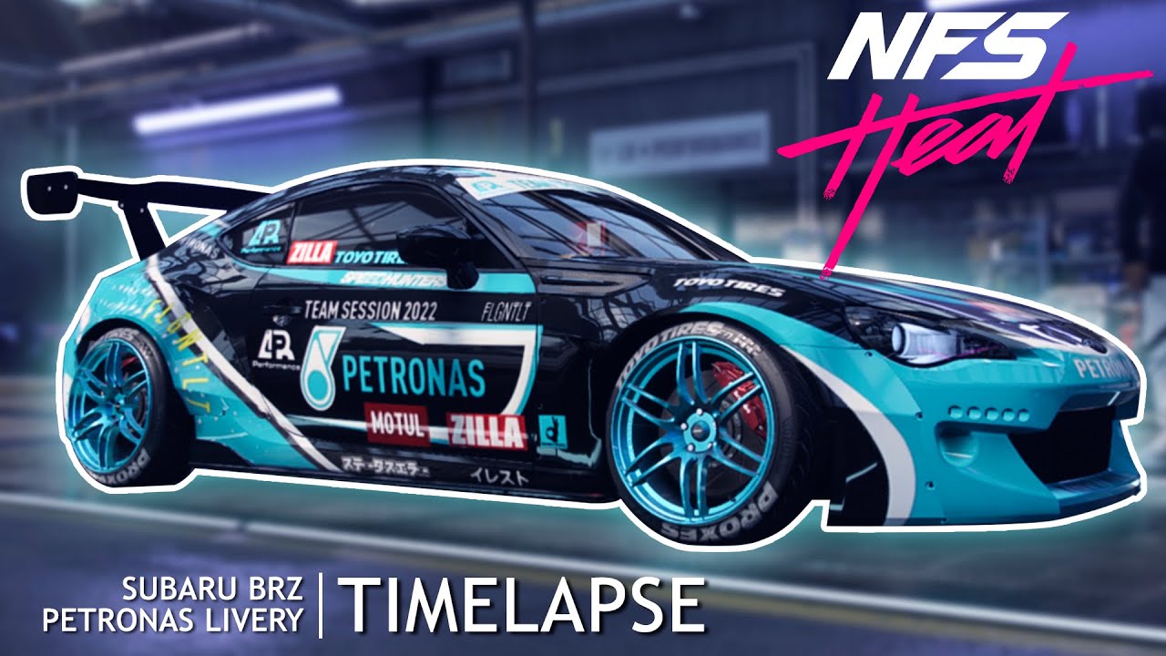 Subaru BRZ Petronas SRT Livery #nfsheat - YouTube