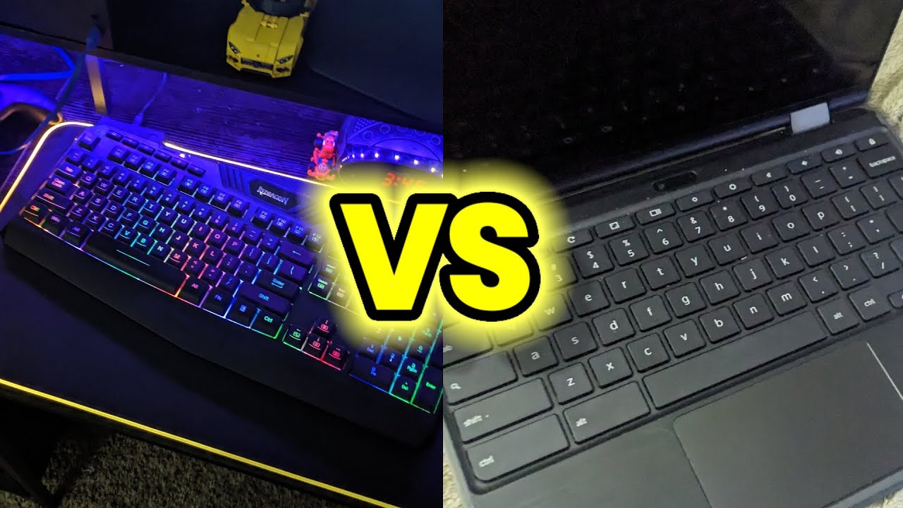 GAMING KEYBOARD VS LAPTOP KEYBOARD - YouTube