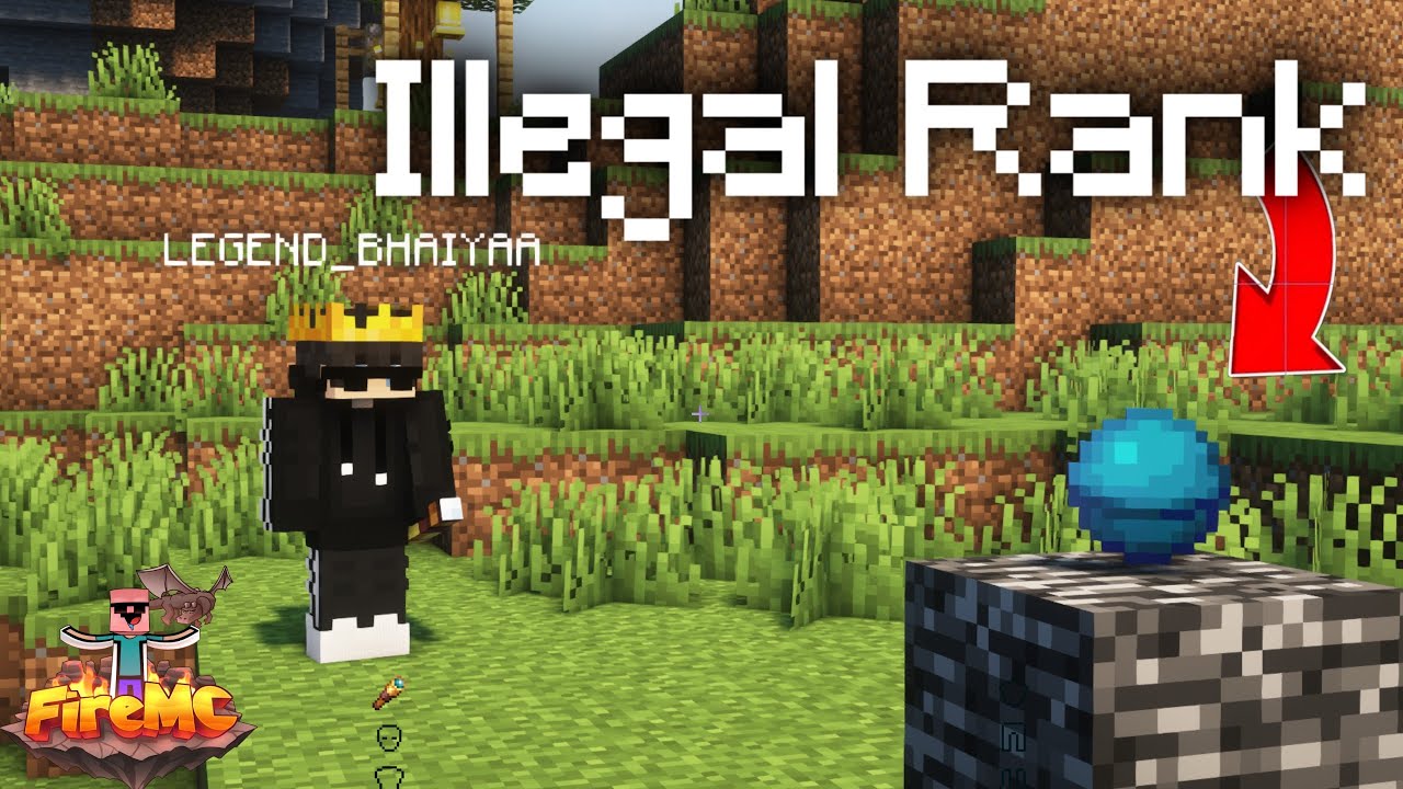 How I Got This Elite Rank In this Minecraft Server | Fire Mc @PSD1 ...