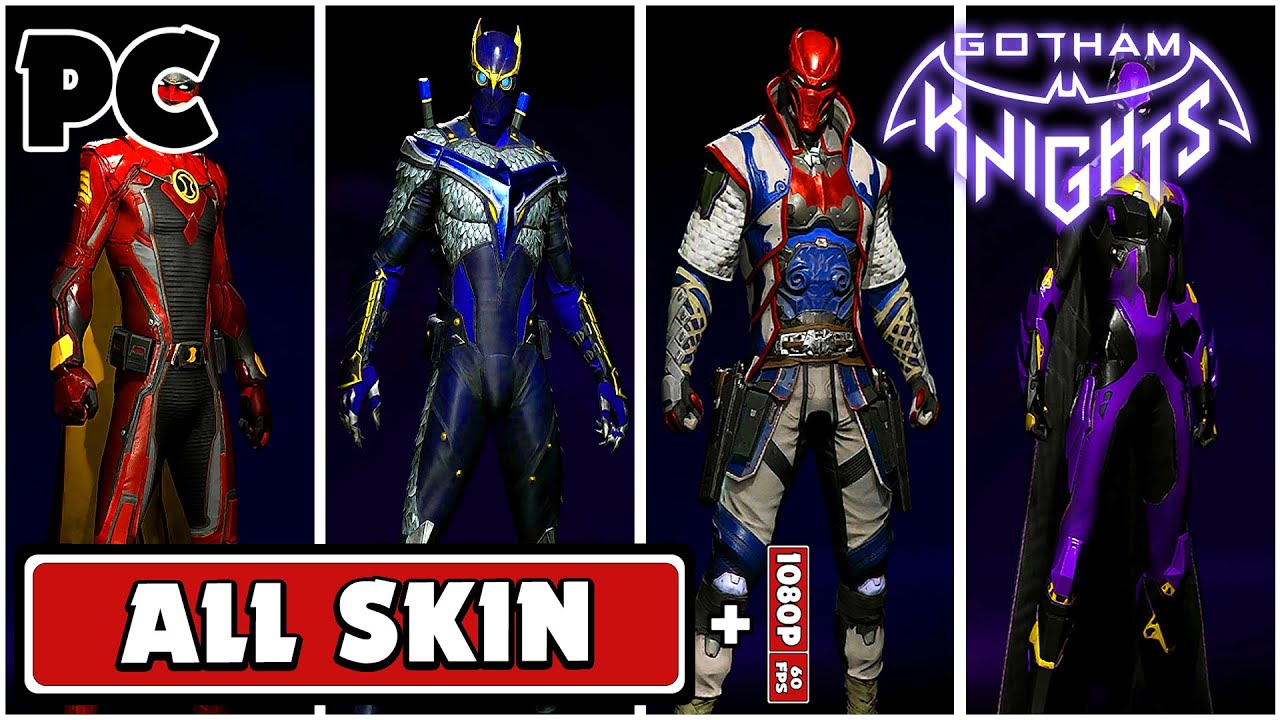 Gotham Knights - Showcase All Skin (List 68 Skin + DLC) + Full Skin ...