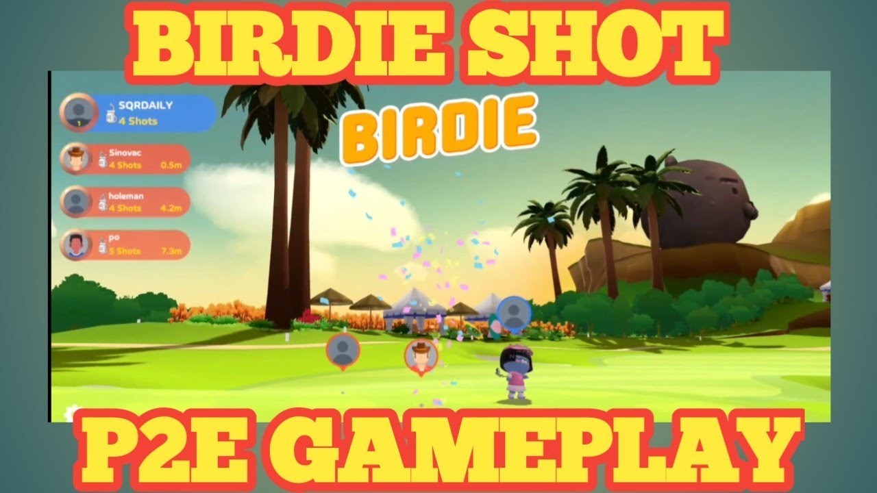 Birdie Shot Extreme Mode Golf Gameplay P2E NFT Birdie Win Crypto ...