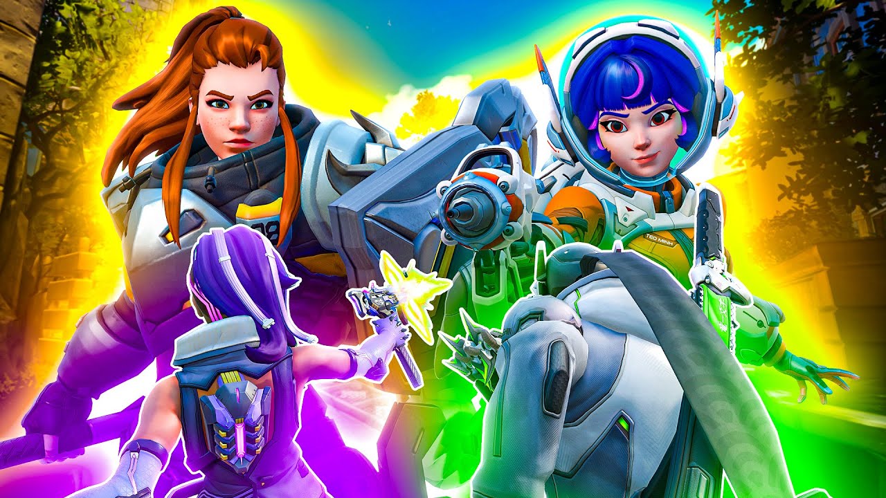 Brig and Juno make for an UNSTOPPABLE Support Line | Overwatch 2 - YouTube