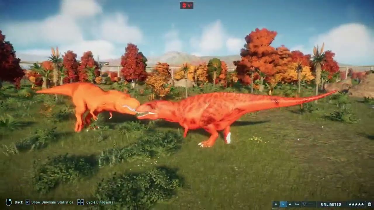 Speed Race Hunting Giants Jurassic World evolution 2 Mammoth Cow ...