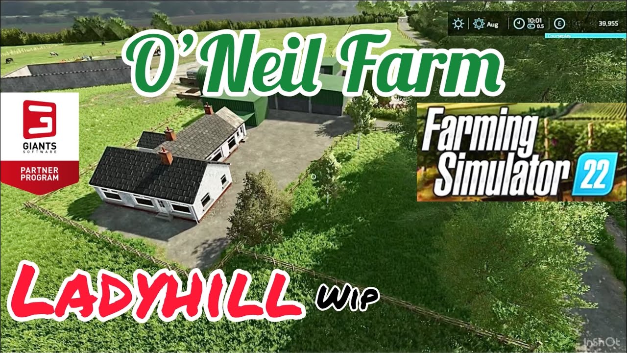O’Neil Farm ( video shorts from my new map Ladyhill wip ) - YouTube
