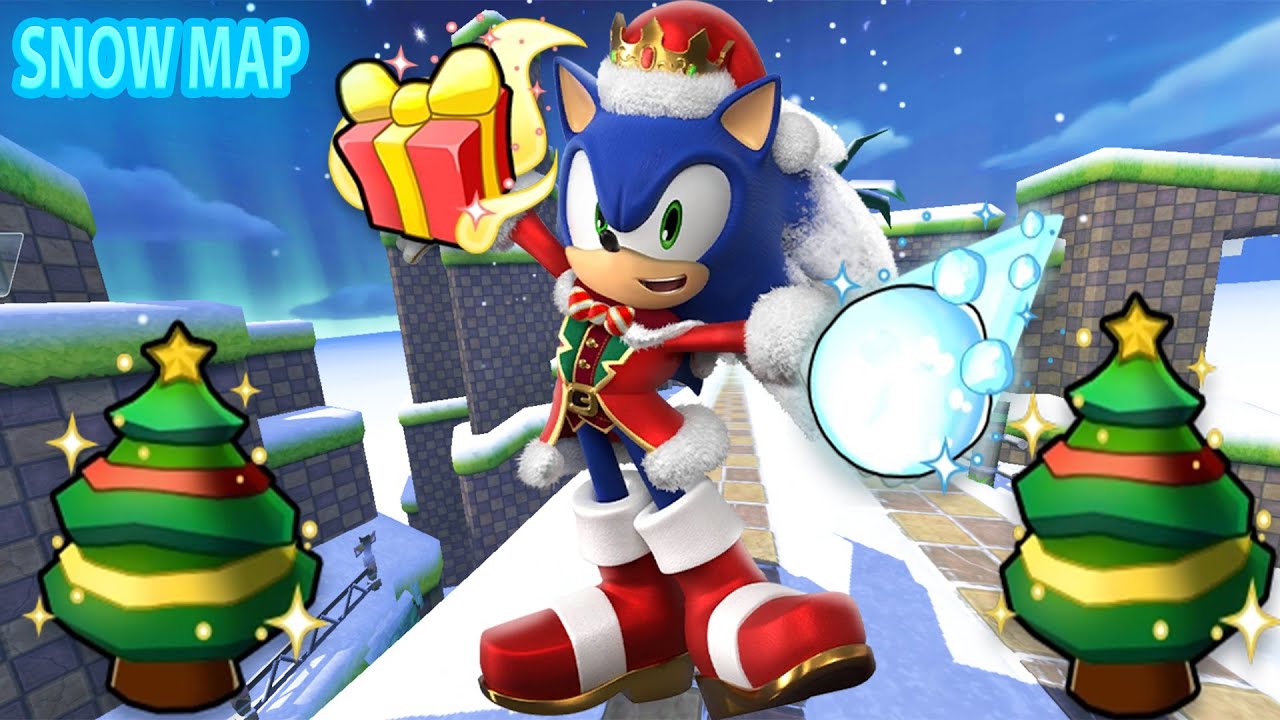 Sonic Forces - Snowdrift Sonic New Character Coming New (Snowball, Gift ...