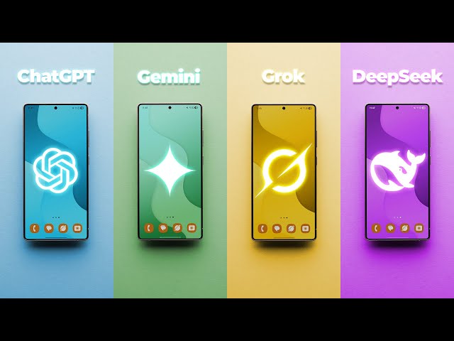 Who's the Real AI King? ChatGPT vs. Gemini vs. Grok vs. DeepSeek!