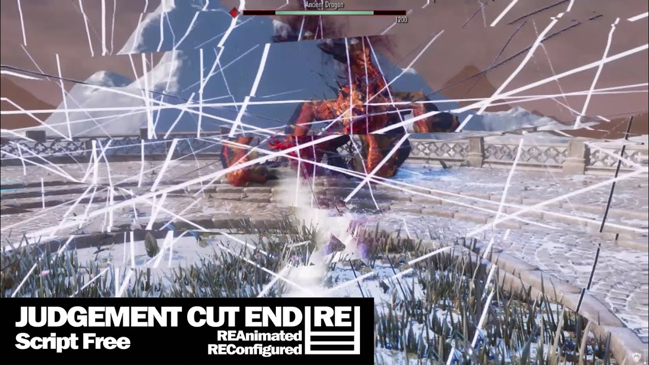 Skyrim - Judgement Cut End - RE - Script Free - YouTube