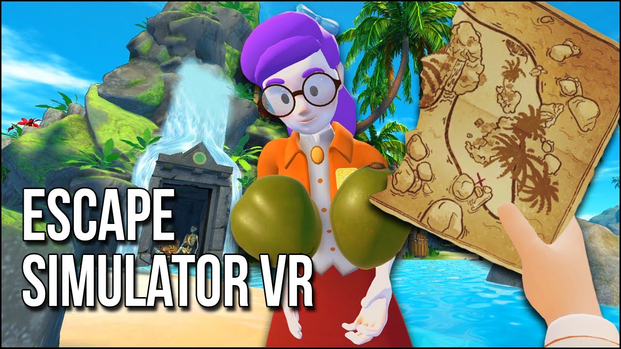 Escape Simulator VR | Will We Find The Hidden Treasure Before Time Runs ...