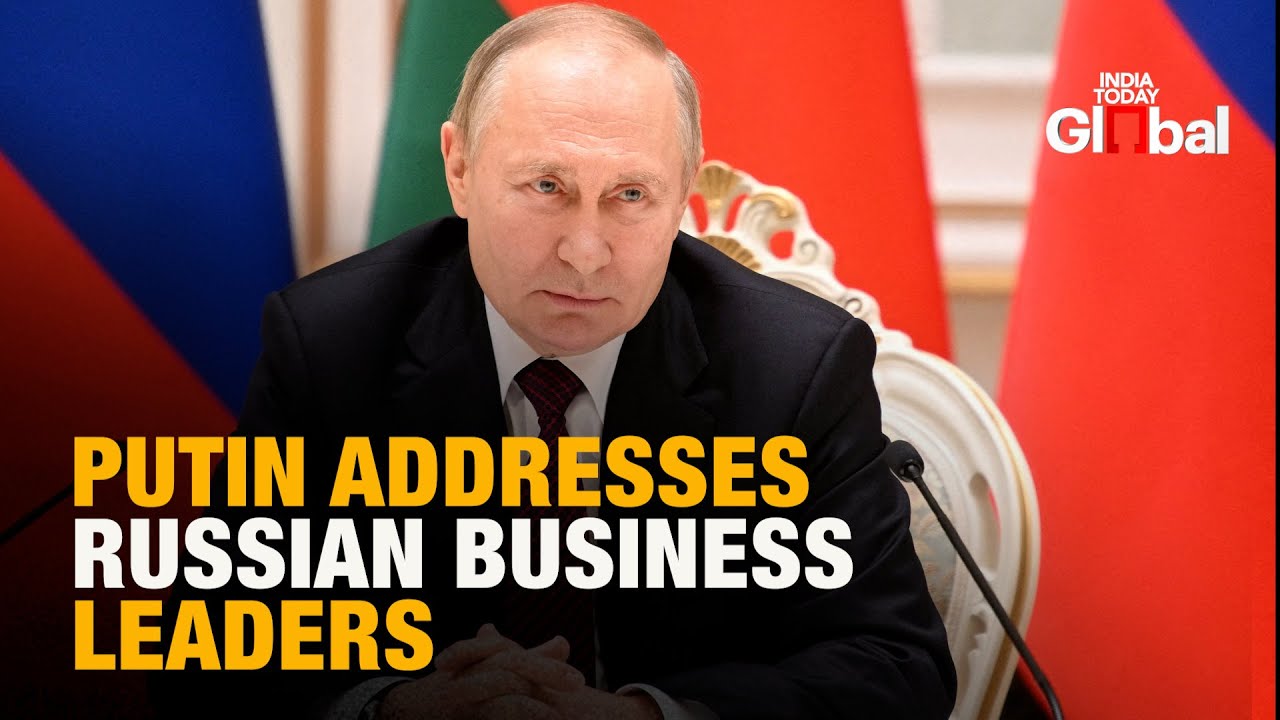 LIVE: President Putin Addresses Russia's Business Leaders Ahead of ...