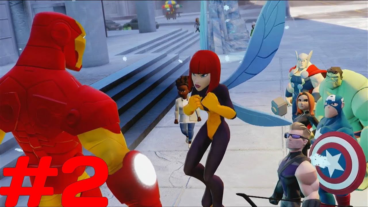 Disney Infinity 2.0 Avengers PS5 Gameplay Part 2 No Commentary - YouTube
