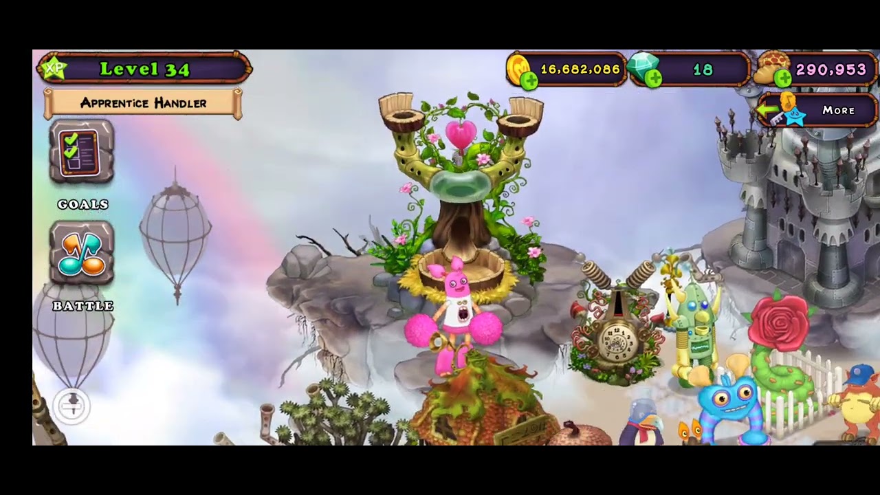 pt 2 of boxing wubbox on air island! t-rox ٩(╬ఠ༬ఠ)و 😐😑😐 - YouTube