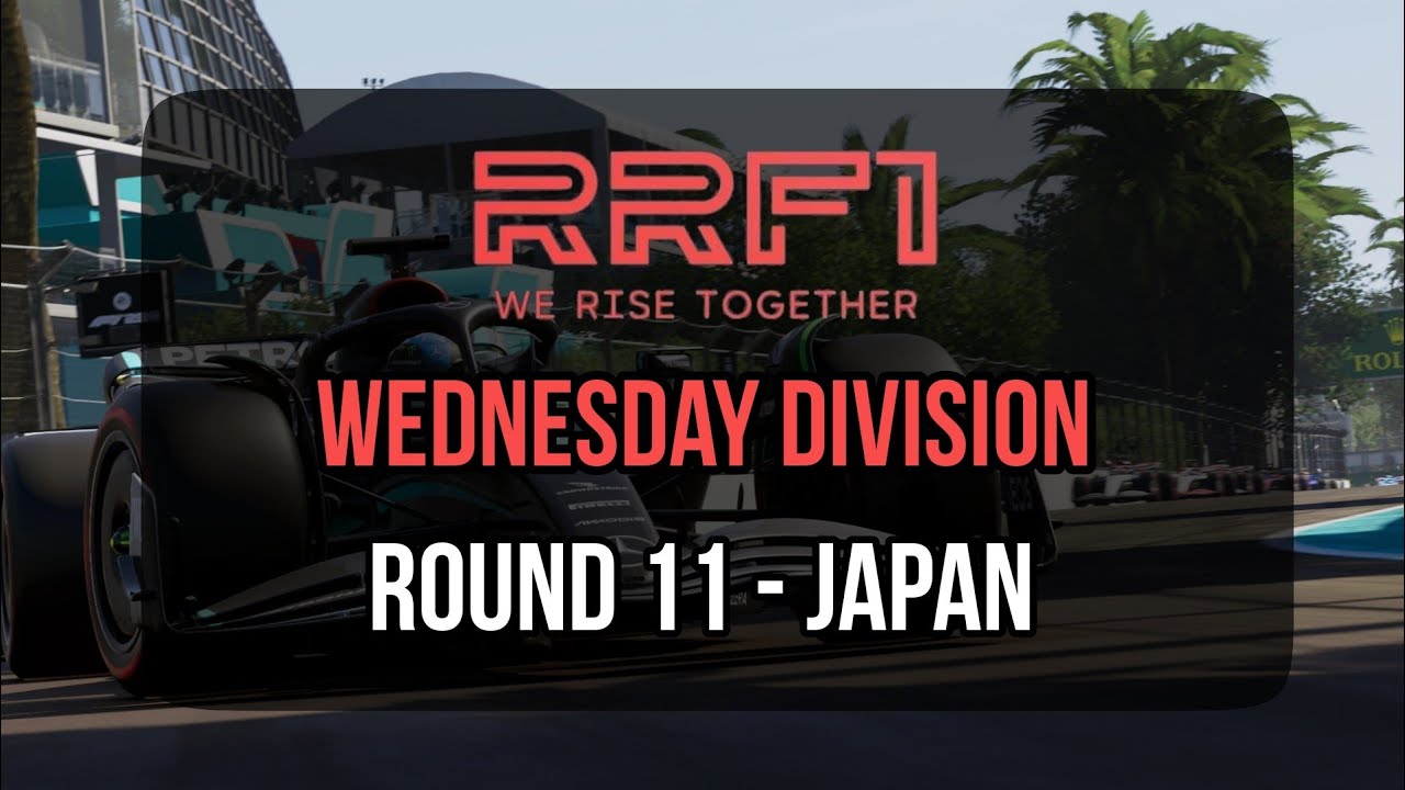RRF1 - SEASON 10 - WEDNESDAY DIVISION - ROUND 11 - JAPAN - YouTube