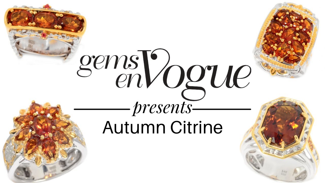 Gems en Vogue features Autumn Citrine - YouTube