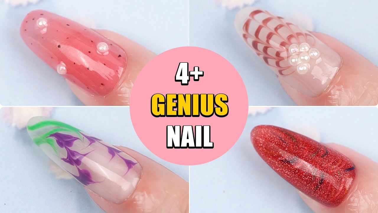 4 Genius Nail Hacks for a Flawless Manicure! - YouTube