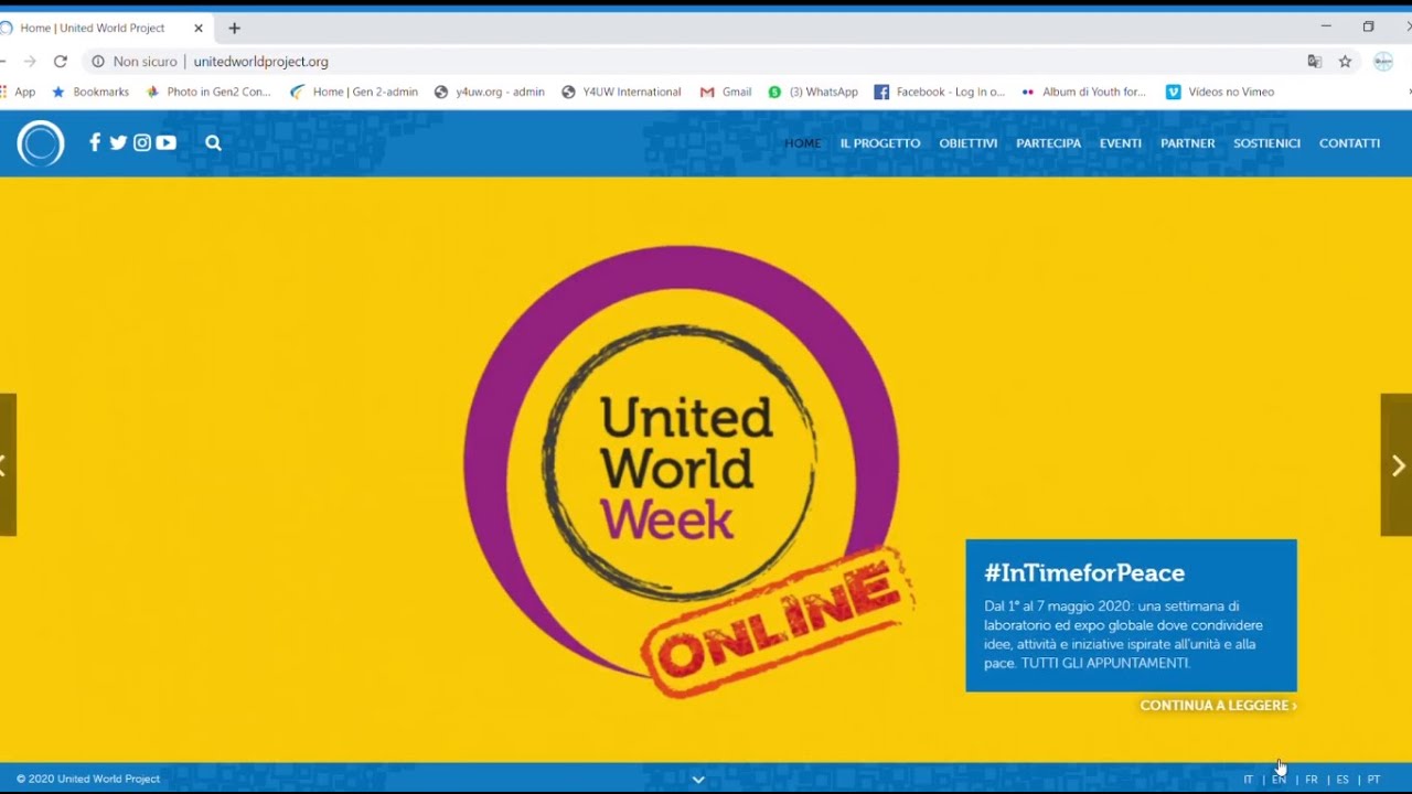 United World Week 2020 Website - YouTube