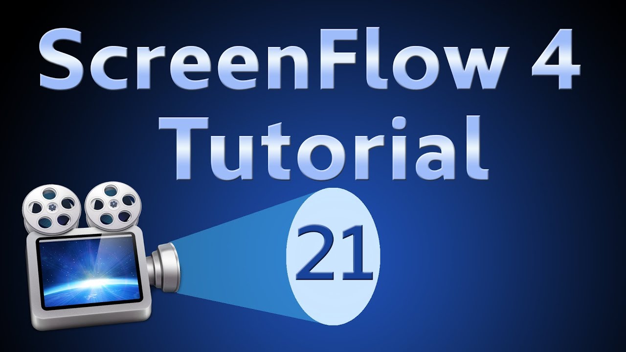 ScreenFlow 4 Tutorial 21: Closed Captions - YouTube