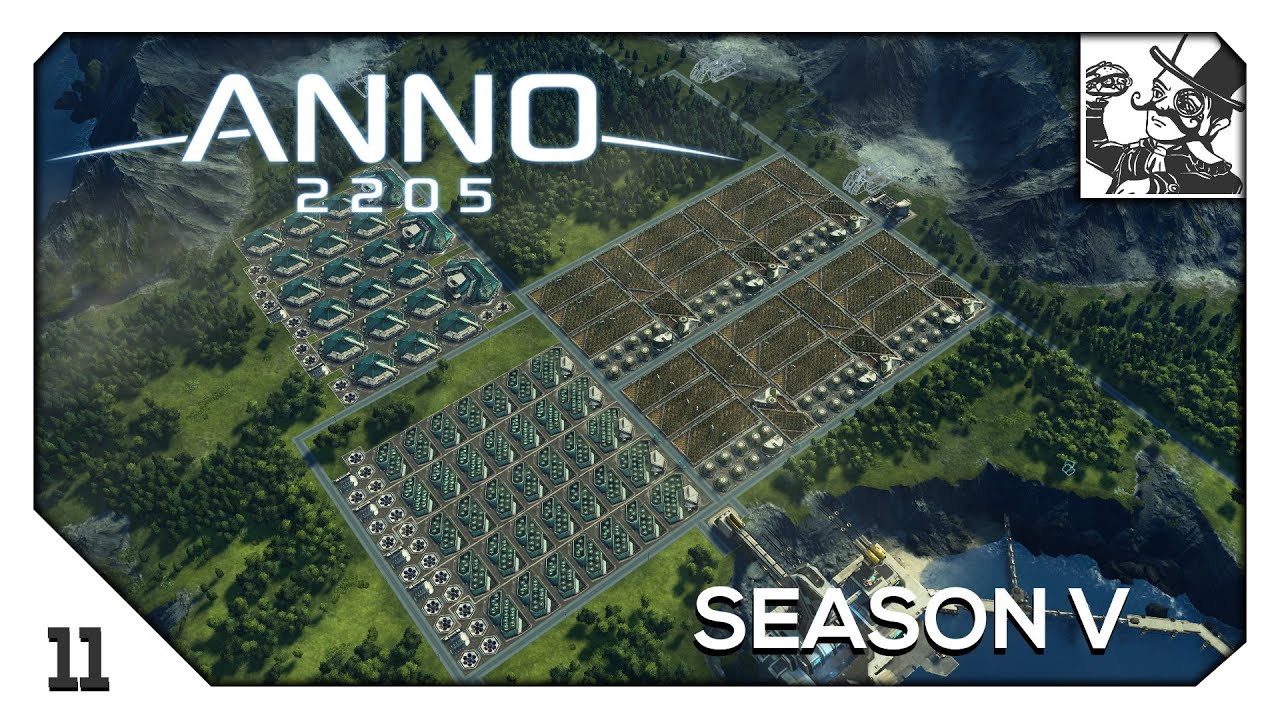 Anno 2205: Season V #011 Heavy Production for Walbruck Basin! - YouTube