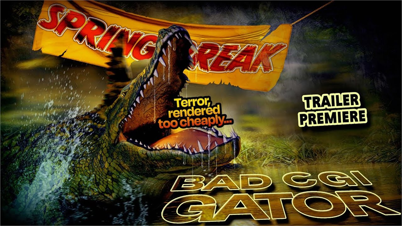 Bad CGI Gator 2023 - YouTube