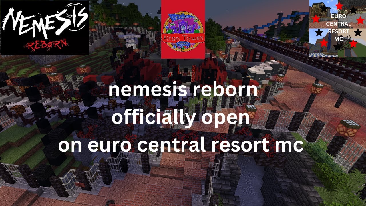 nemesis reborn now officially open on euro central resort mc - YouTube