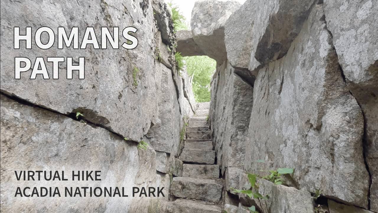 Homans Path – Stairway to Scenery at Acadia National Park - YouTube