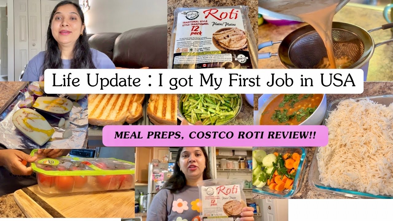 ⭐️LIFE UPDATE: I Got My FIRST JOB in USA🇺🇸INDIAN mom Daily Routine ...