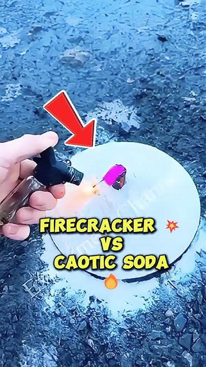 EXPERIMENT FIRECRACKER VS CAOTIC SODA 🔥🔥 #shortvideo #shorts - YouTube