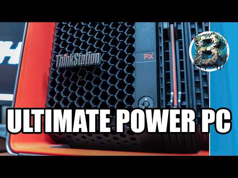 Spending 3 Days with the $15,000 Lenovo ThinkStation PX Workstation – Unboxing, Benchmarks & Gaming!