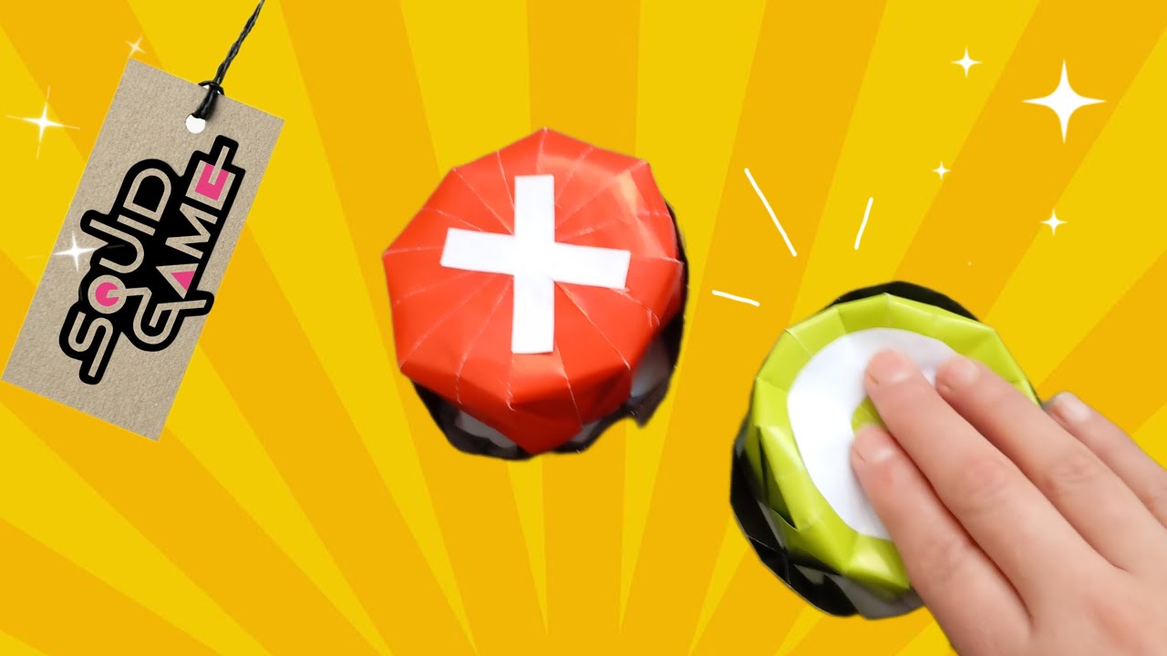 DIY BUTTON TOY SQUID GAME /Voting From Squid Game - YouTube