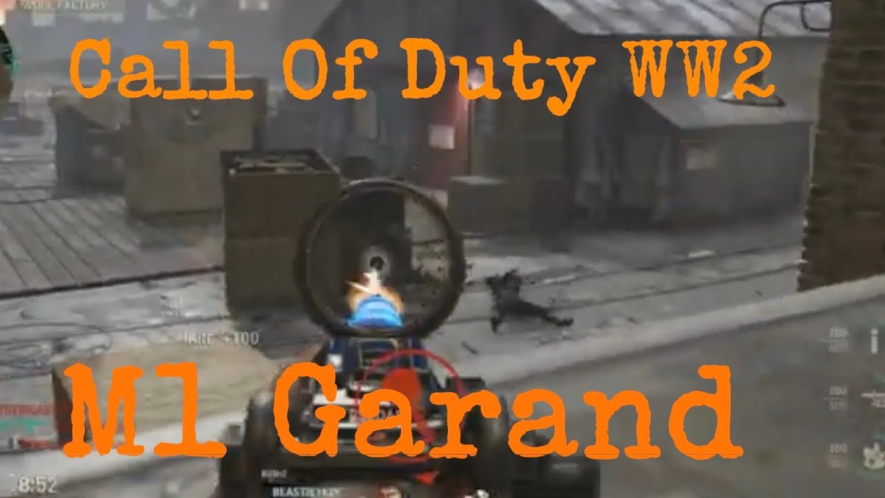 Call Of Duty WW2: M1 Garand - YouTube