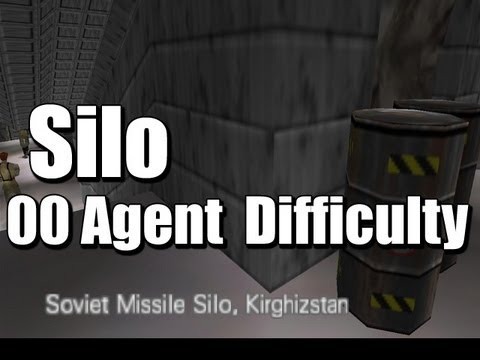 Goldeneye 007 Silo 00 Agent Difficulty Playthrough Nintendo 64 N64 ...