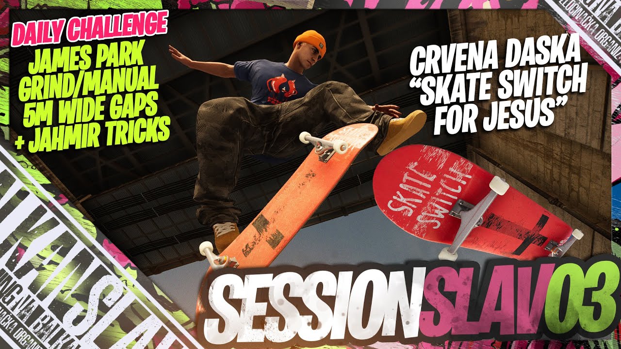 389 Skate Switch For Jesus s obrnutim kružem! - SESSION-SLAV-03 - YouTube
