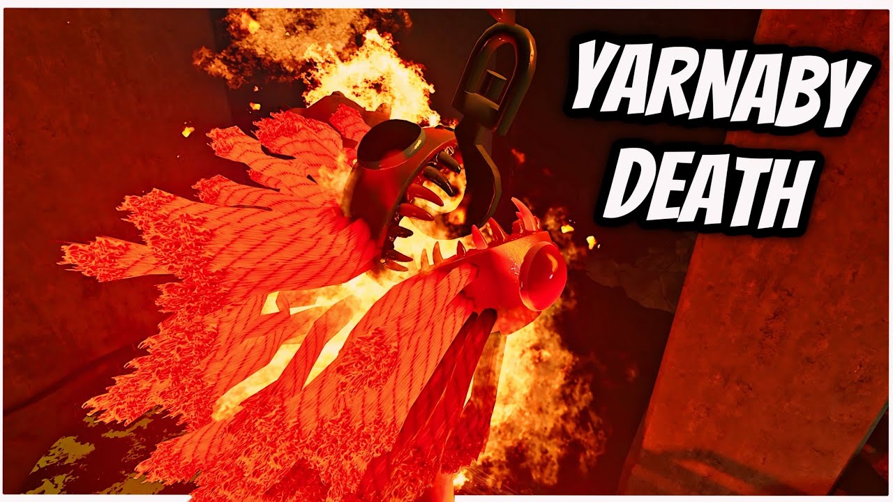 Yarnaby Death Scene In Poppy Playtime Chapter 4! - YouTube