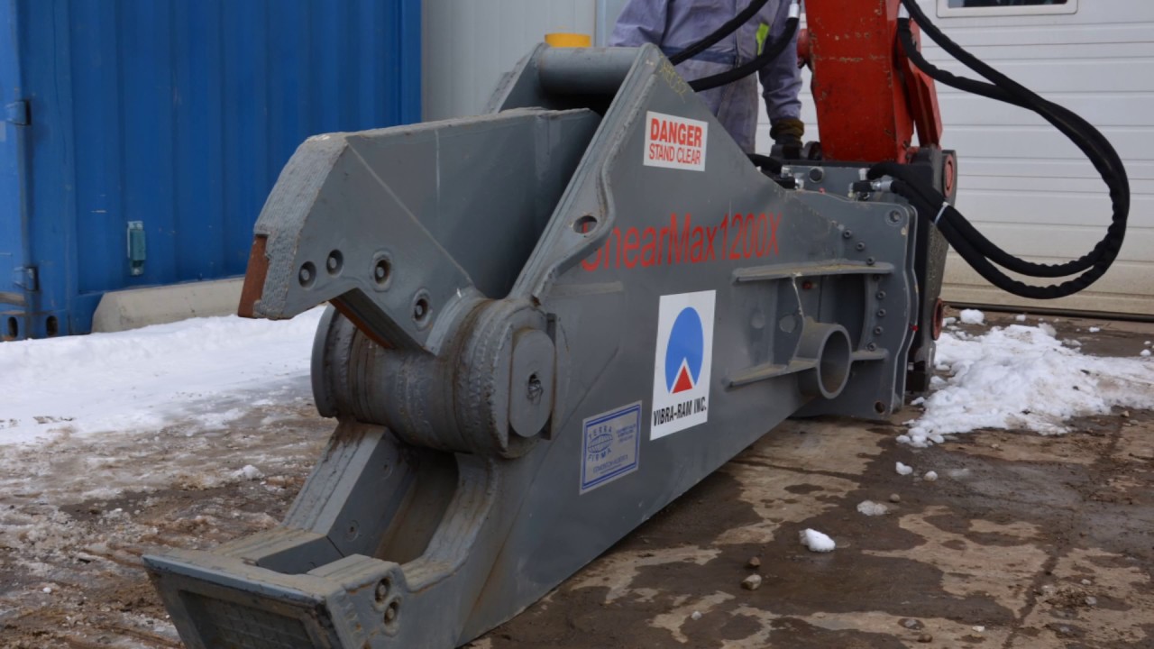 Vibra-Ram Features the SHEARMAX 1200X - YouTube