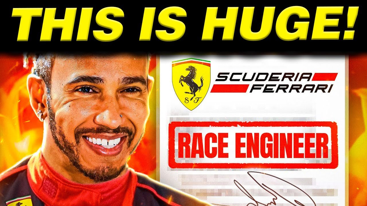 Ferrari JUST CONFIRMED Hamilton's NEW RACE ENGINEER! - YouTube