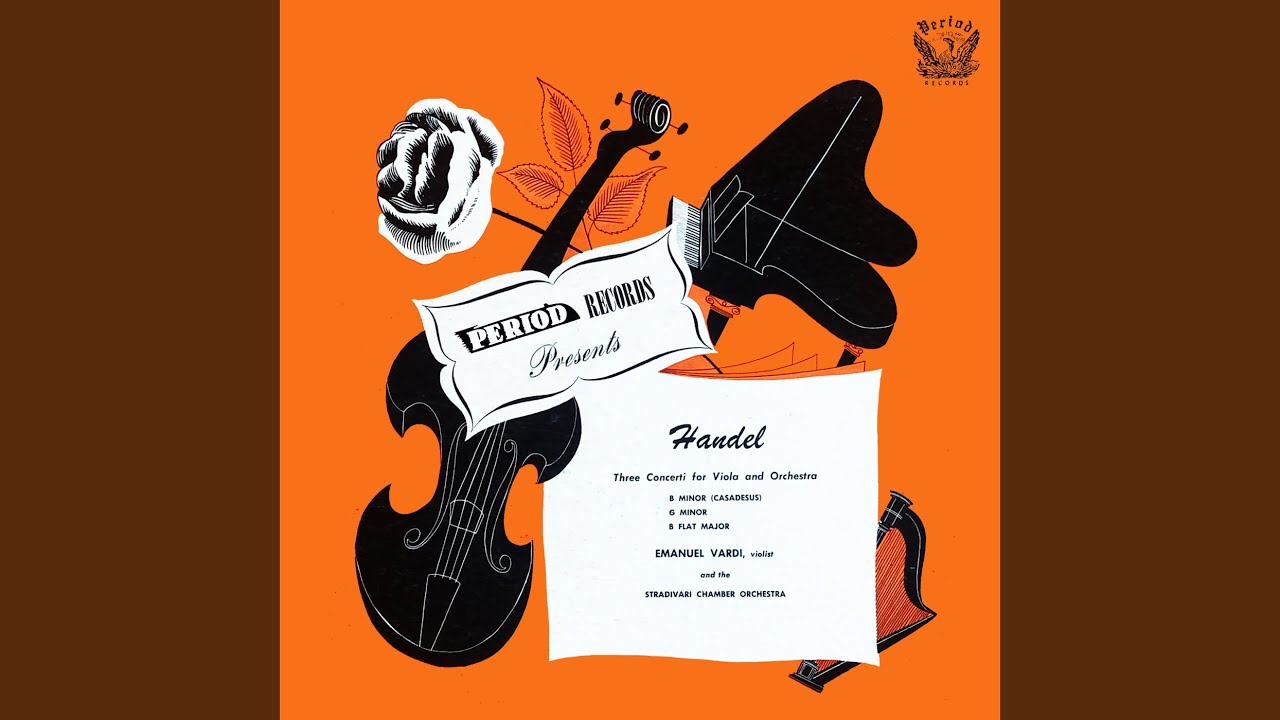 Viola Concerto in the Style of Handel - YouTube