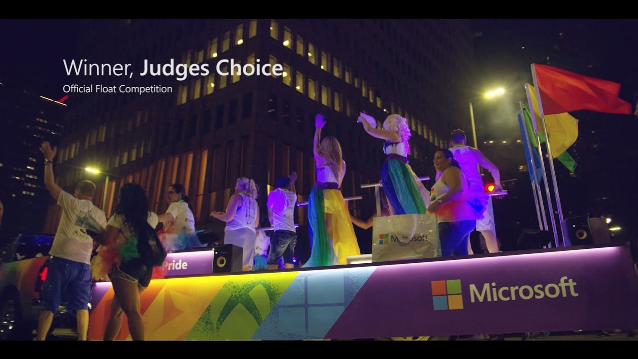 Microsoft Houston Pride 2016 - YouTube