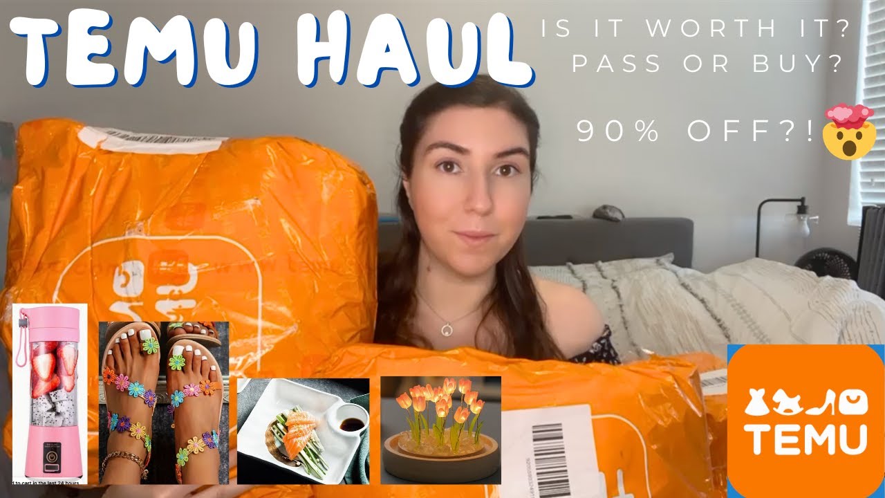 TEMU Haul ~ Is it actually good? Unboxing everything! up to 90% off ...