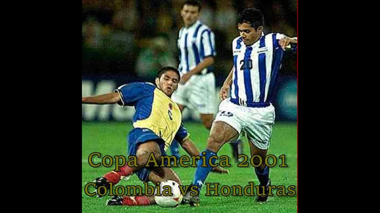 Colombia - Honduras (Copa America 2001, semifinal) - YouTube