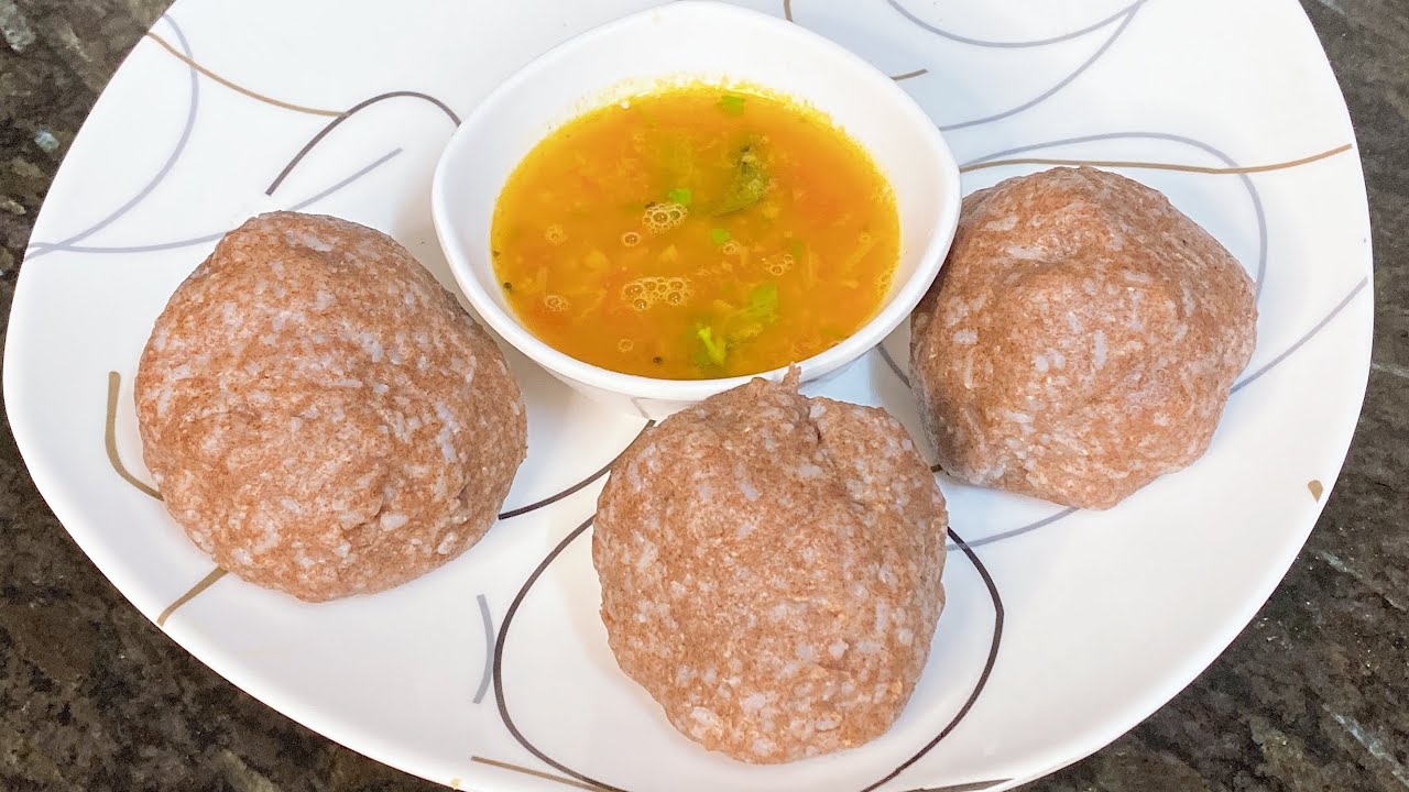 Ragi ball / Ragi mudha / Finger millet ball / Finger millet recipe ...