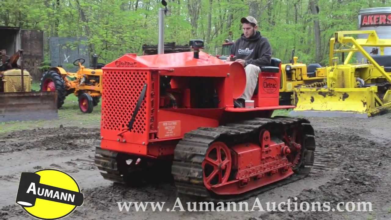 Cletrac Model BG Crawler Tractor - Ken Avery Antique Tractor Collection ...