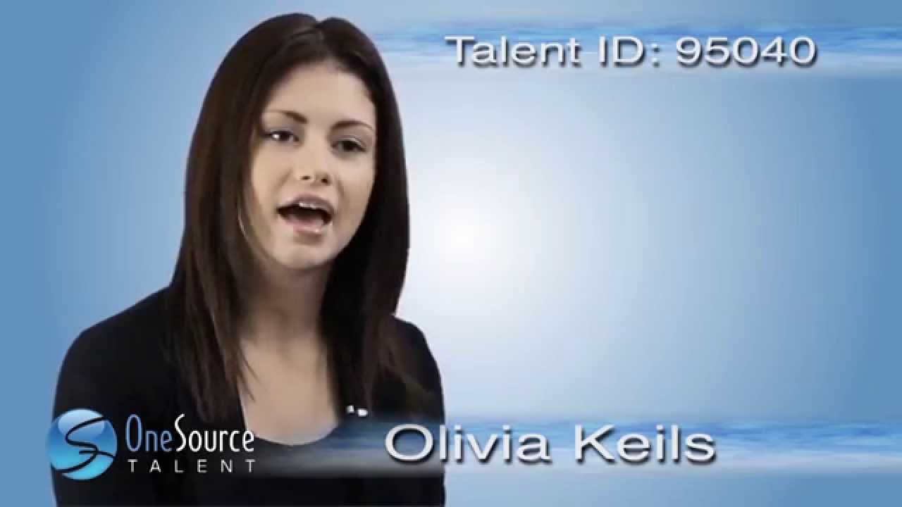 One Source Talent | Talent Testimonials | Olivia Keils - YouTube
