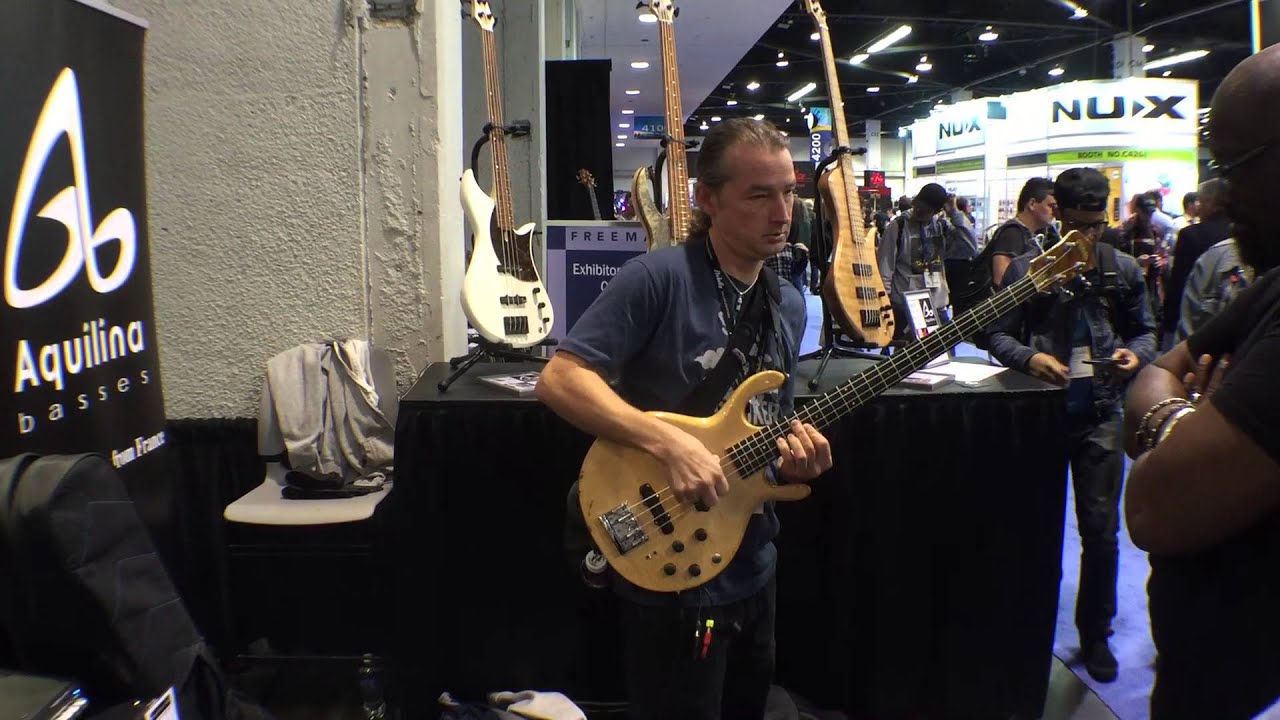 Doug Johns at Genzler Amps Booth NAMM 2016 - YouTube
