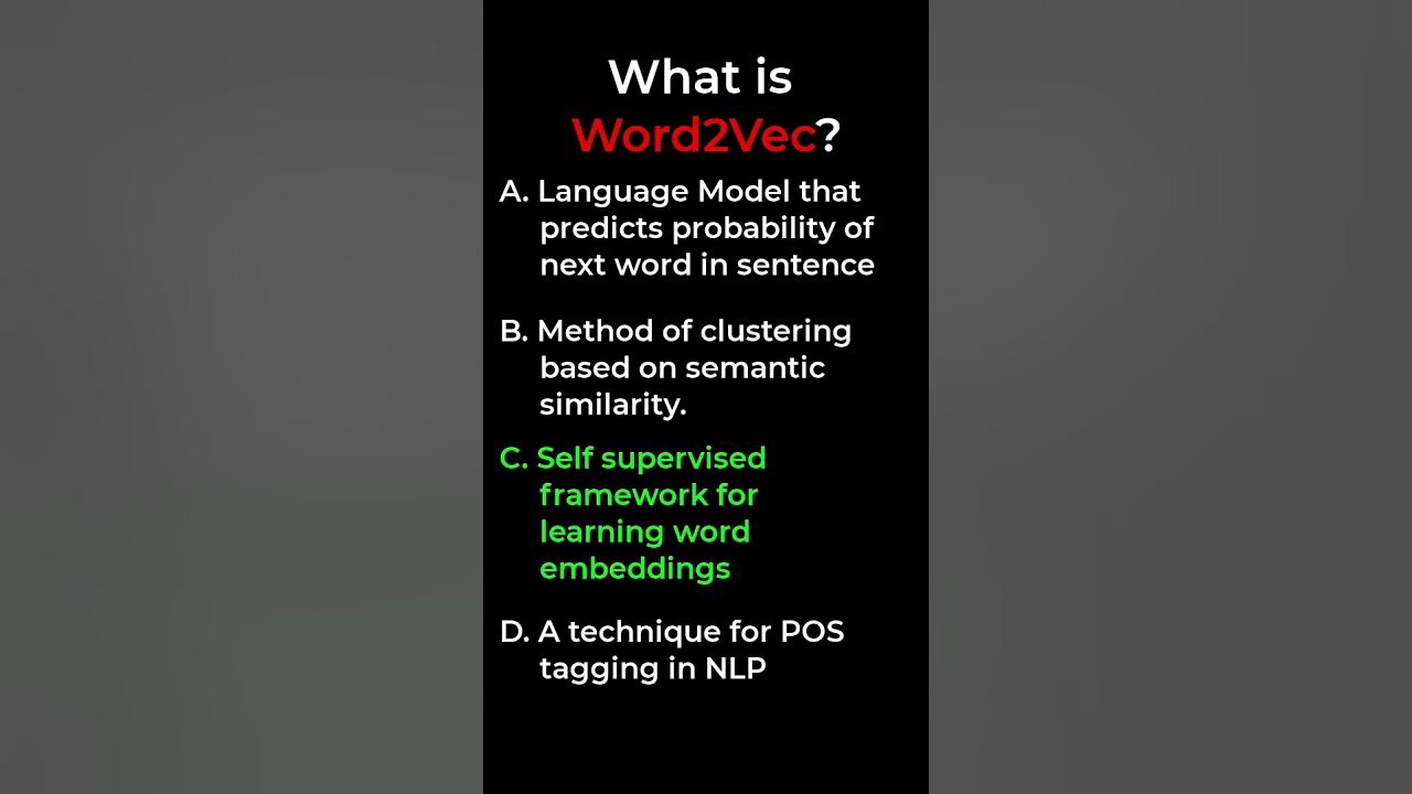 What is word2vec? - YouTube