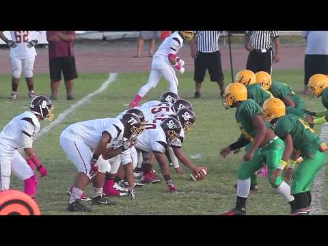 Juliano Falaniko of the Leone Lions JV Football Team (Highlight) - YouTube
