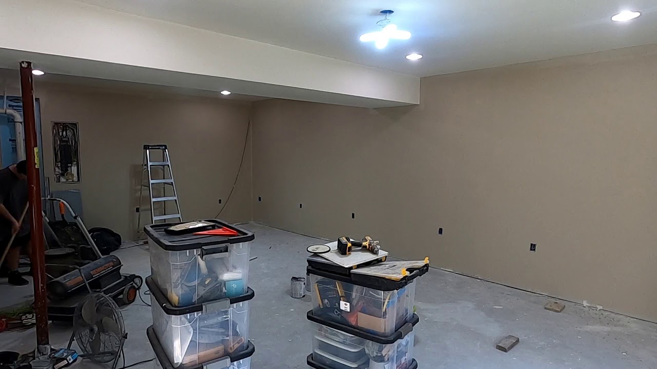 basement pipe cover and outlets - YouTube