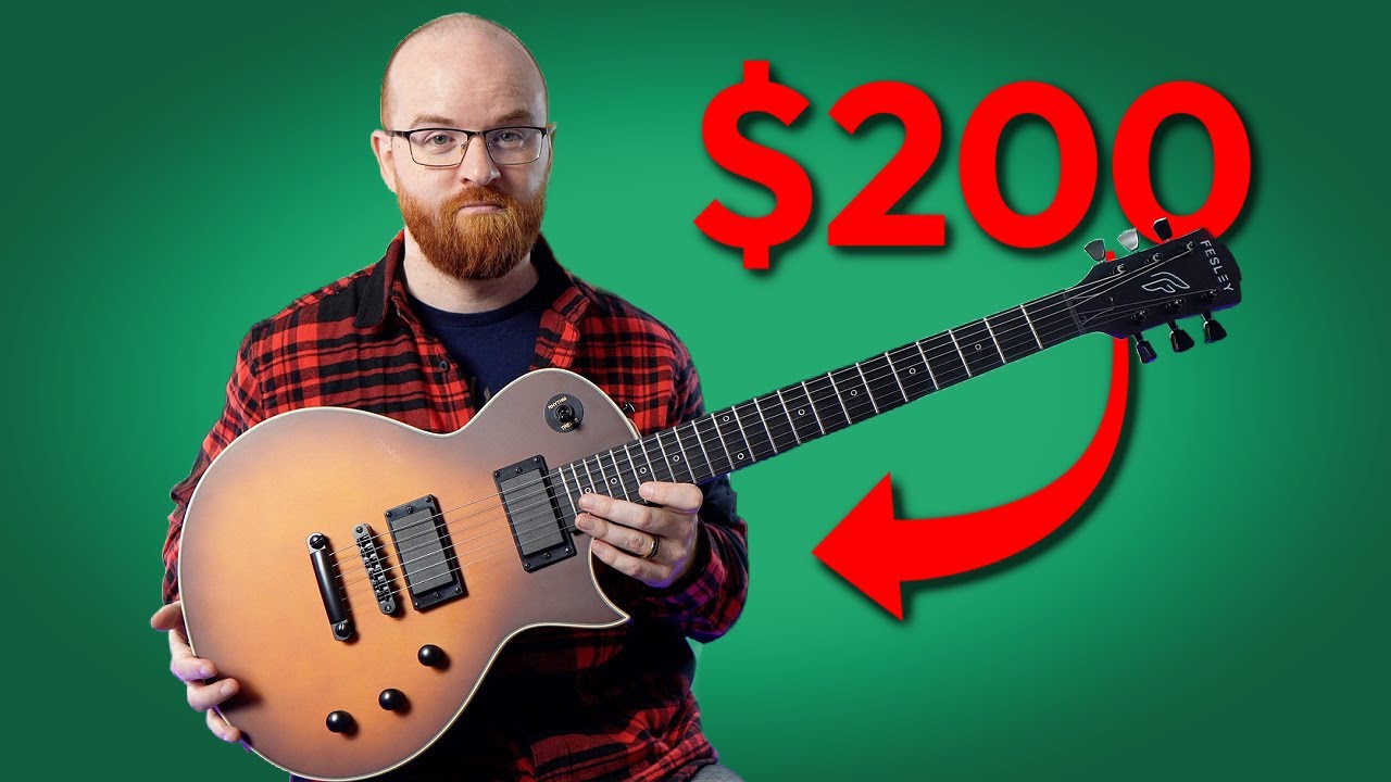 Fesley FLP350 Electric Guitar | Is It Worth It?? - YouTube