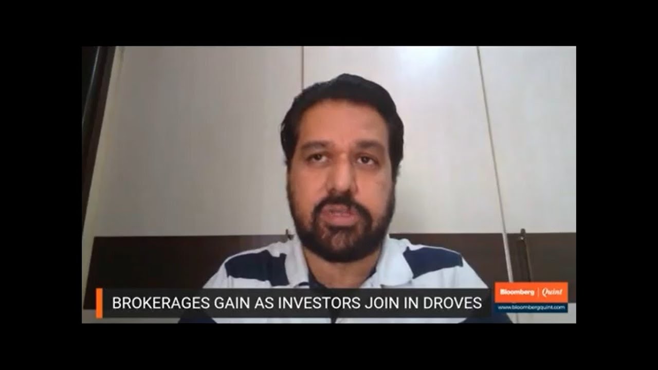 Mr. Ajay Menon with BloombergQuint | Retail investors flock to stock ...
