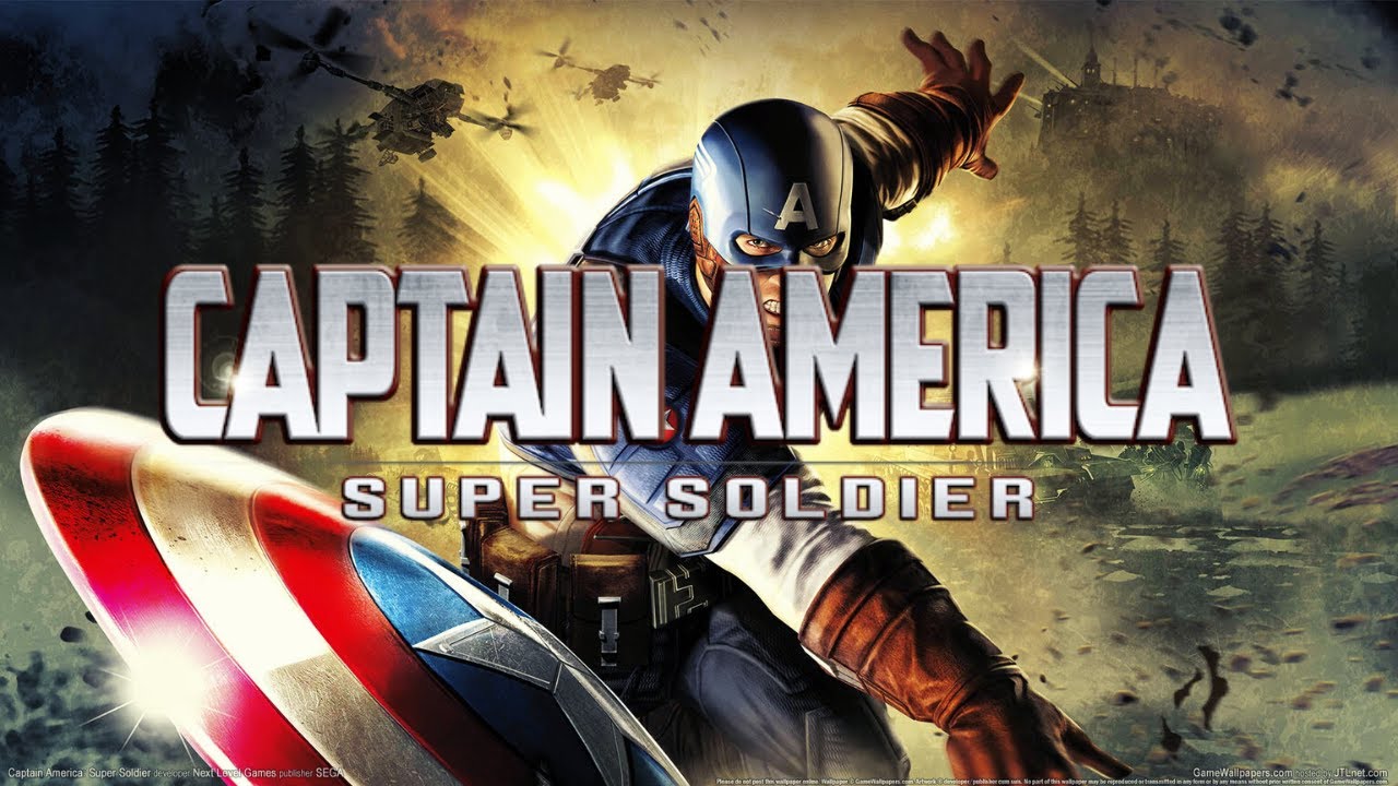 L'Histoire des Jeux de Comics #6 - CAPTAIN AMERICA SUPER SOLDAT - YouTube